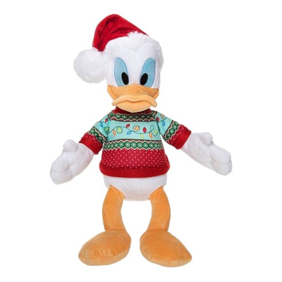 Disney | Toys | Disney Store Donald Duck Santa Hat Holiday Plush | Poshmark